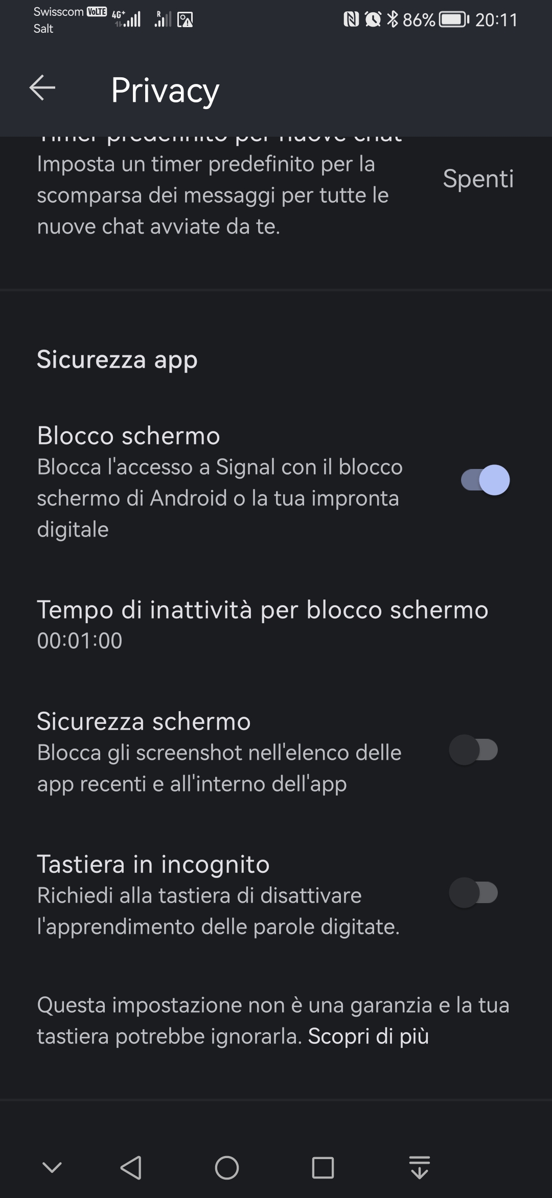 Lock screen does not work · Issue #12340 · signalapp/Signal-Android · GitHub