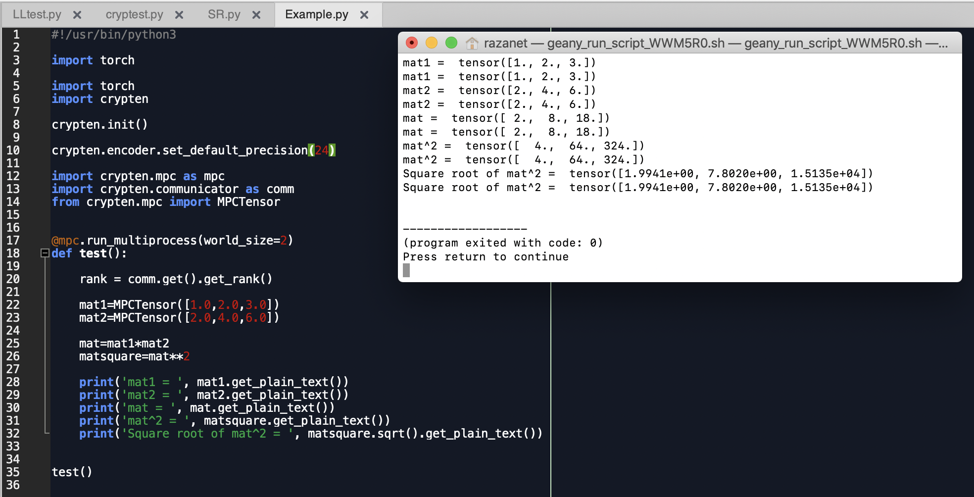 Issues with mathematical operations · Issue #180 · facebookresearch/CrypTen · GitHub