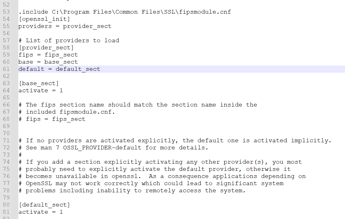 FIPS Mode is not getting enabled in Tomcat9 using Openssl 3.0.2 post successful FIPS module ...
