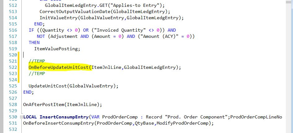 [EventRequest] Codeunit 22 Item Jnl.-Post Line · Issue #5158 ...