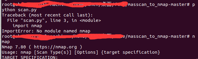 ImportError: No module named nmap · Issue #3 · 7dog7/masscan_to_nmap ...