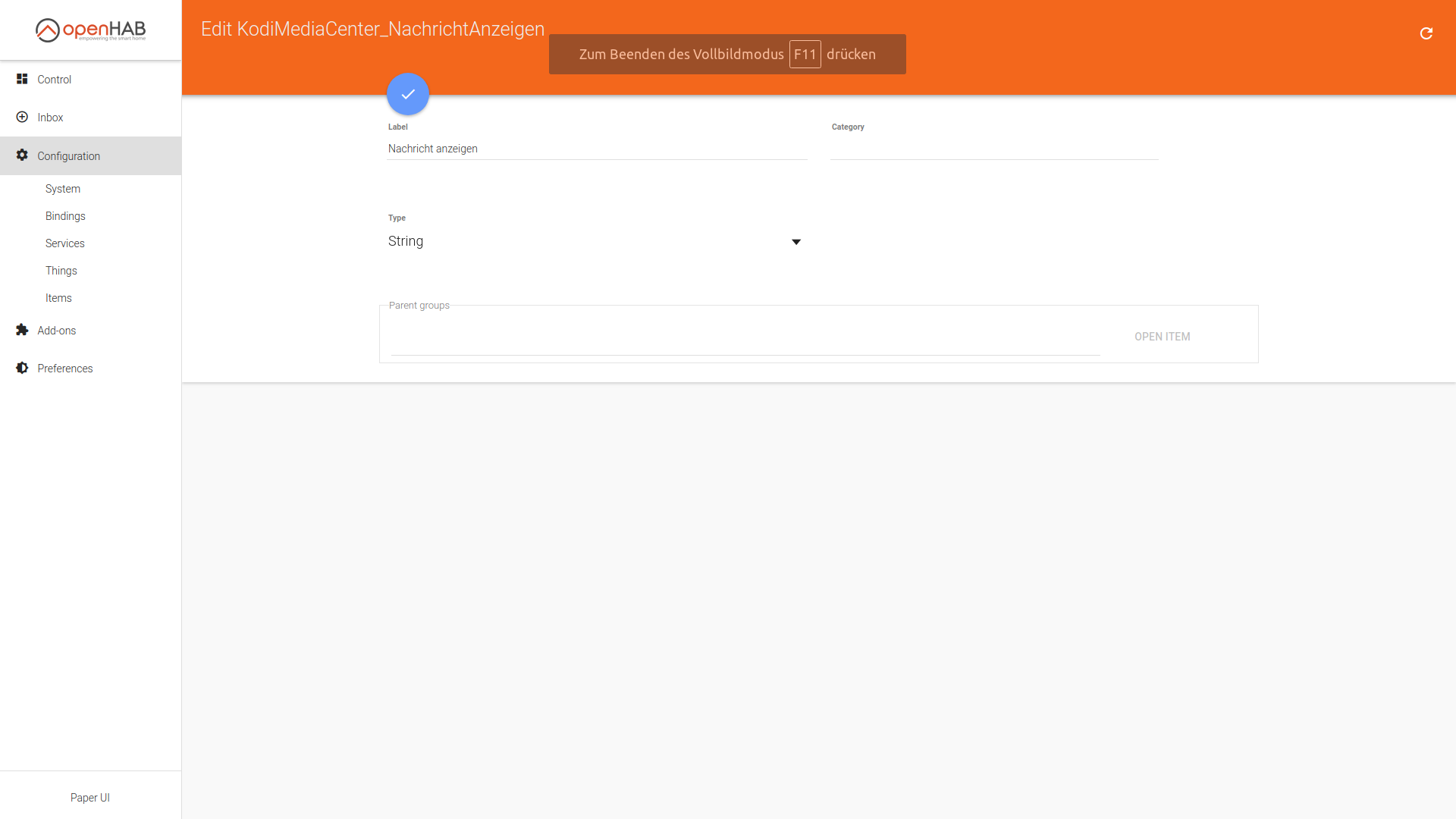 [Paper UI] Problem with linking an channel to a new item · Issue #5634 · eclipse-archived ...