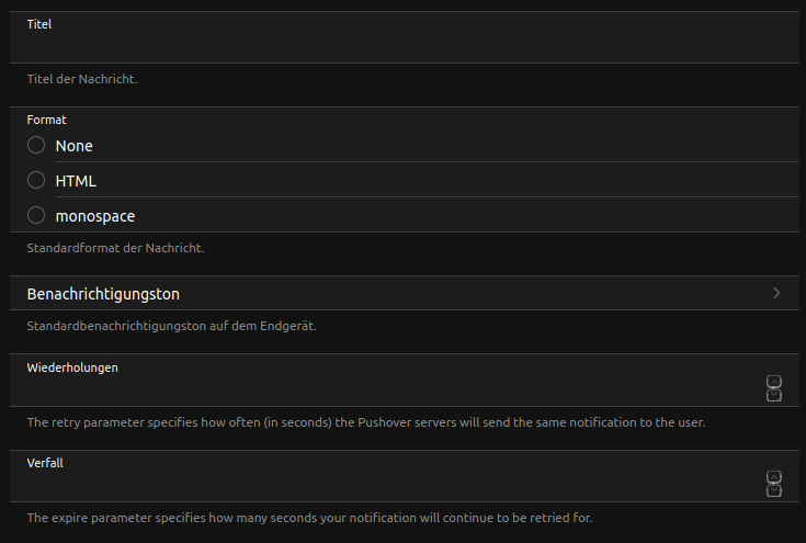 [Default UI] Default values for configuration parameters are not visible · Issue #293 · openhab ...