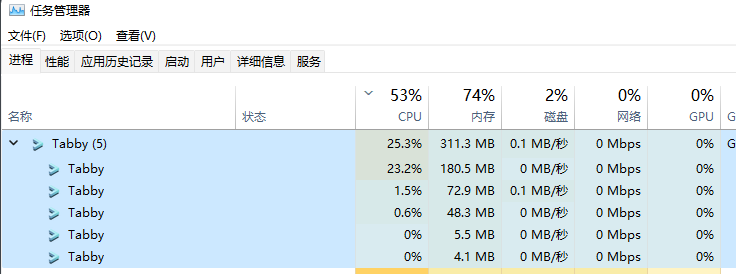 when HotKey setting in actived and using other terminal tab,CPU is too high,usually no response ...
