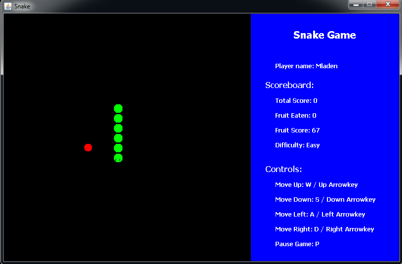 GitHub - mladen270698/Snake-Game: Snake Game in JAVA with UML diagrams