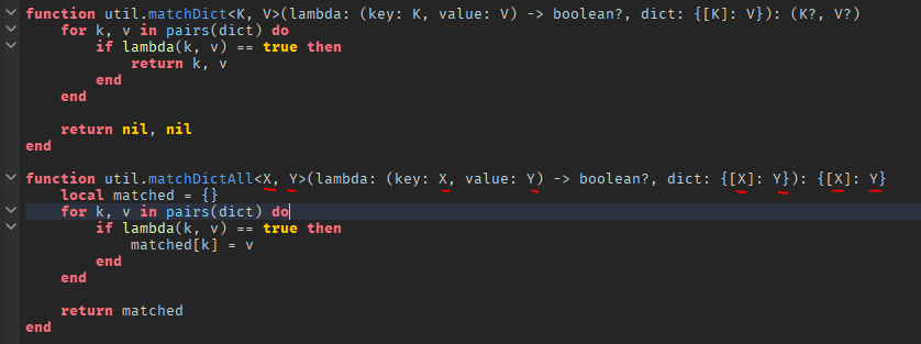 Type declarations in function generics cause issues when names overlap ...