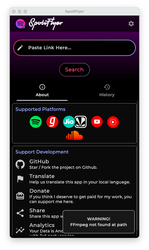 [BUG] : Download Error on MacOS Big Sur · Issue #697 · Shabinder/SpotiFlyer · GitHub