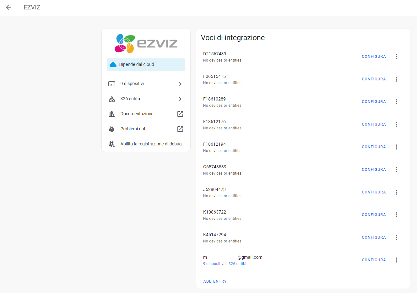 Ezviz integration double error · Issue #94591 · home-assistant/core · GitHub