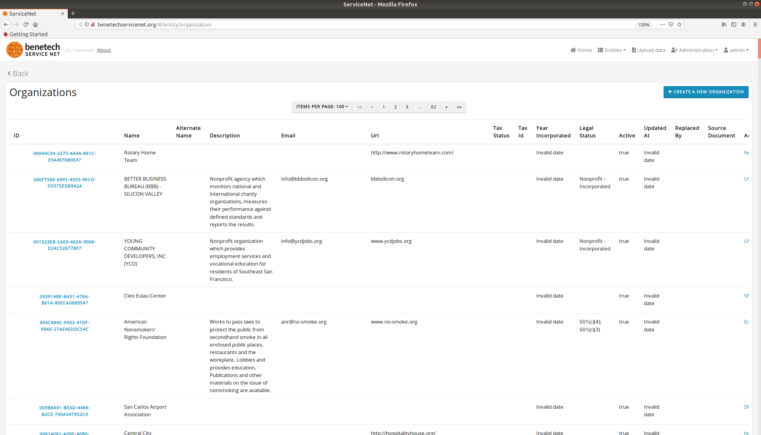 Add Sorting To All Of The Entities · Issue 628 · Openreferralservicenet · Github