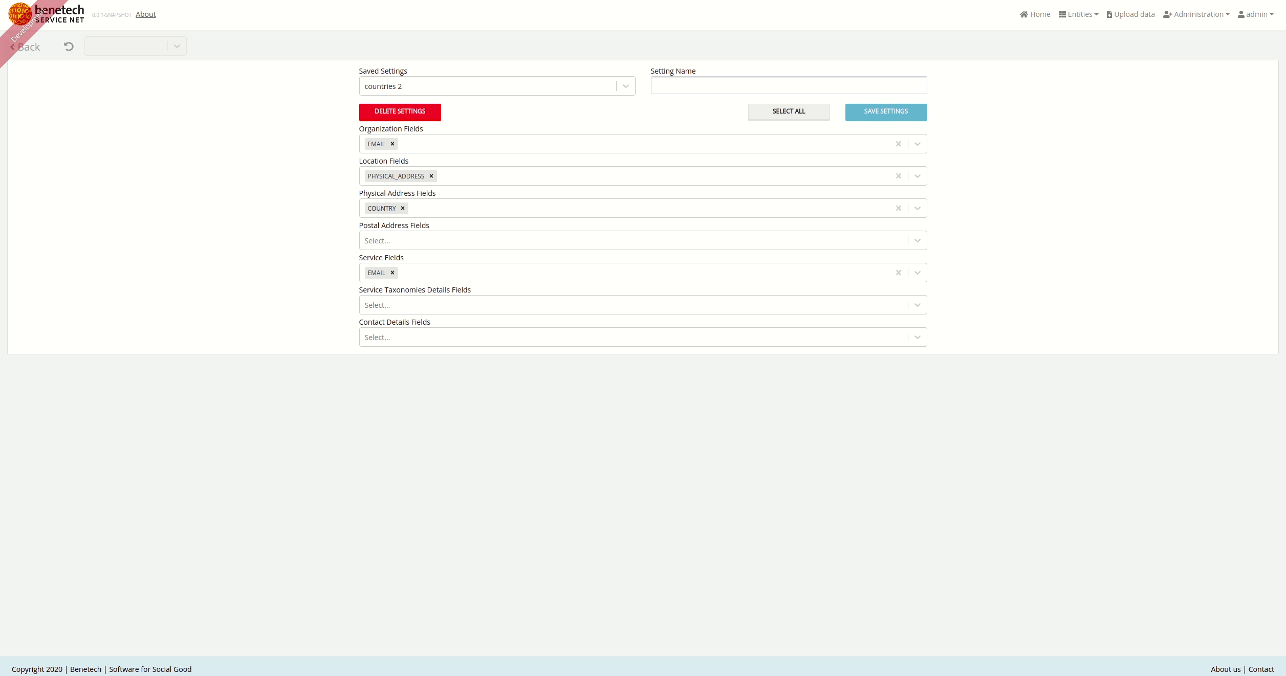 Comparison view - specify a subset of fields to view · Issue #735 · openreferral/ServiceNet · GitHub