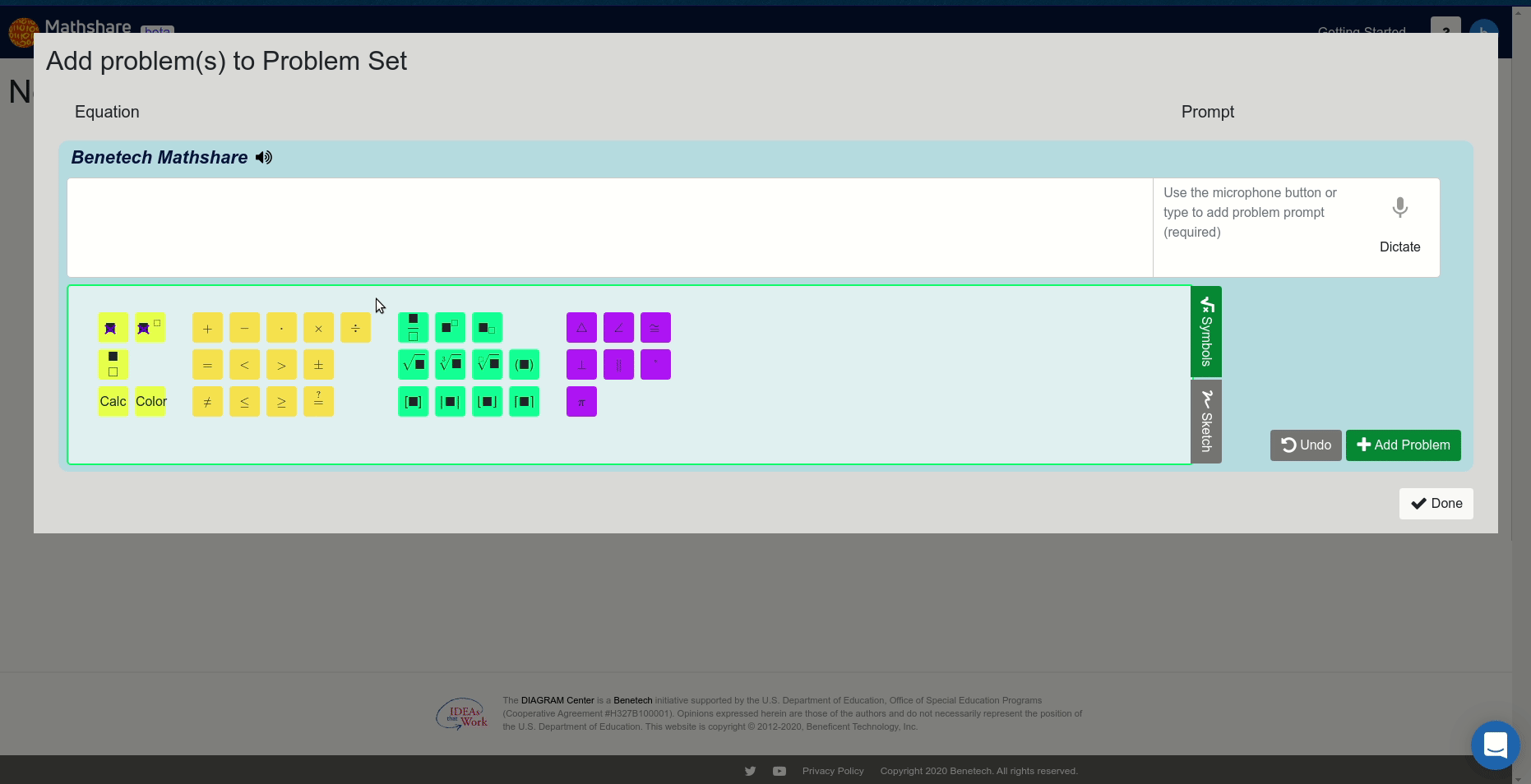 TTS button on create problem set scrolls with outer div · Issue #1269 · benetech/MathShare · GitHub