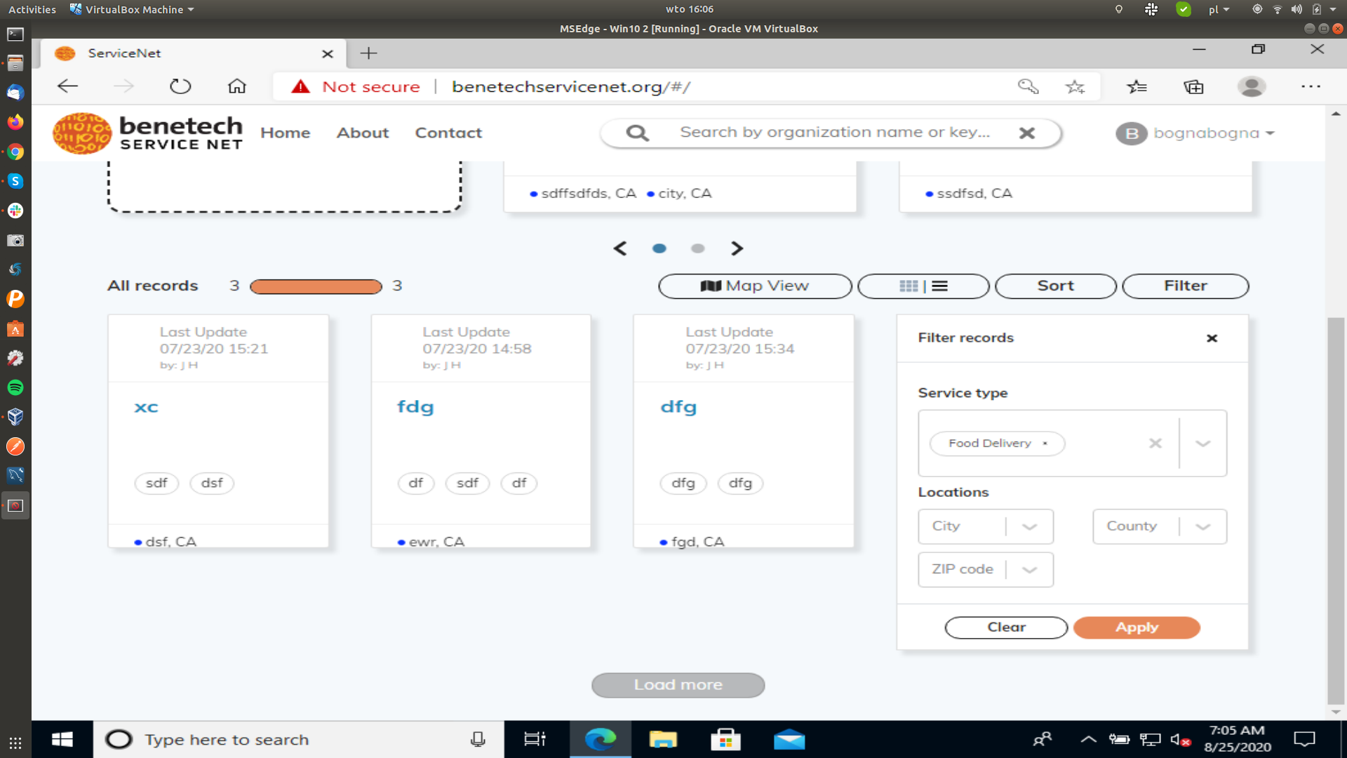 Edge UI issue - cards size · Issue #1140 · openreferral/ServiceNet · GitHub