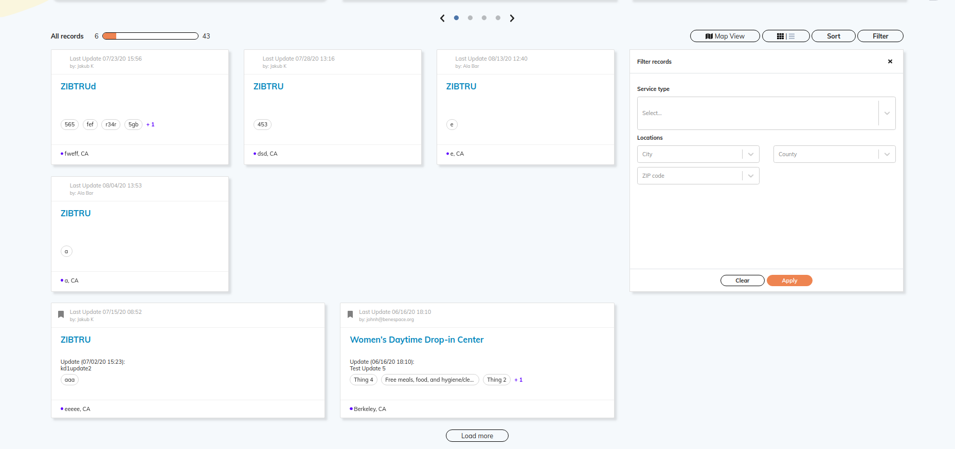 Edge UI issue - cards size · Issue #1140 · openreferral/ServiceNet · GitHub
