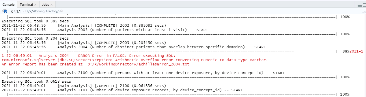 AchillesError_2004 too short varchar length · Issue #621 · OHDSI/Achilles · GitHub