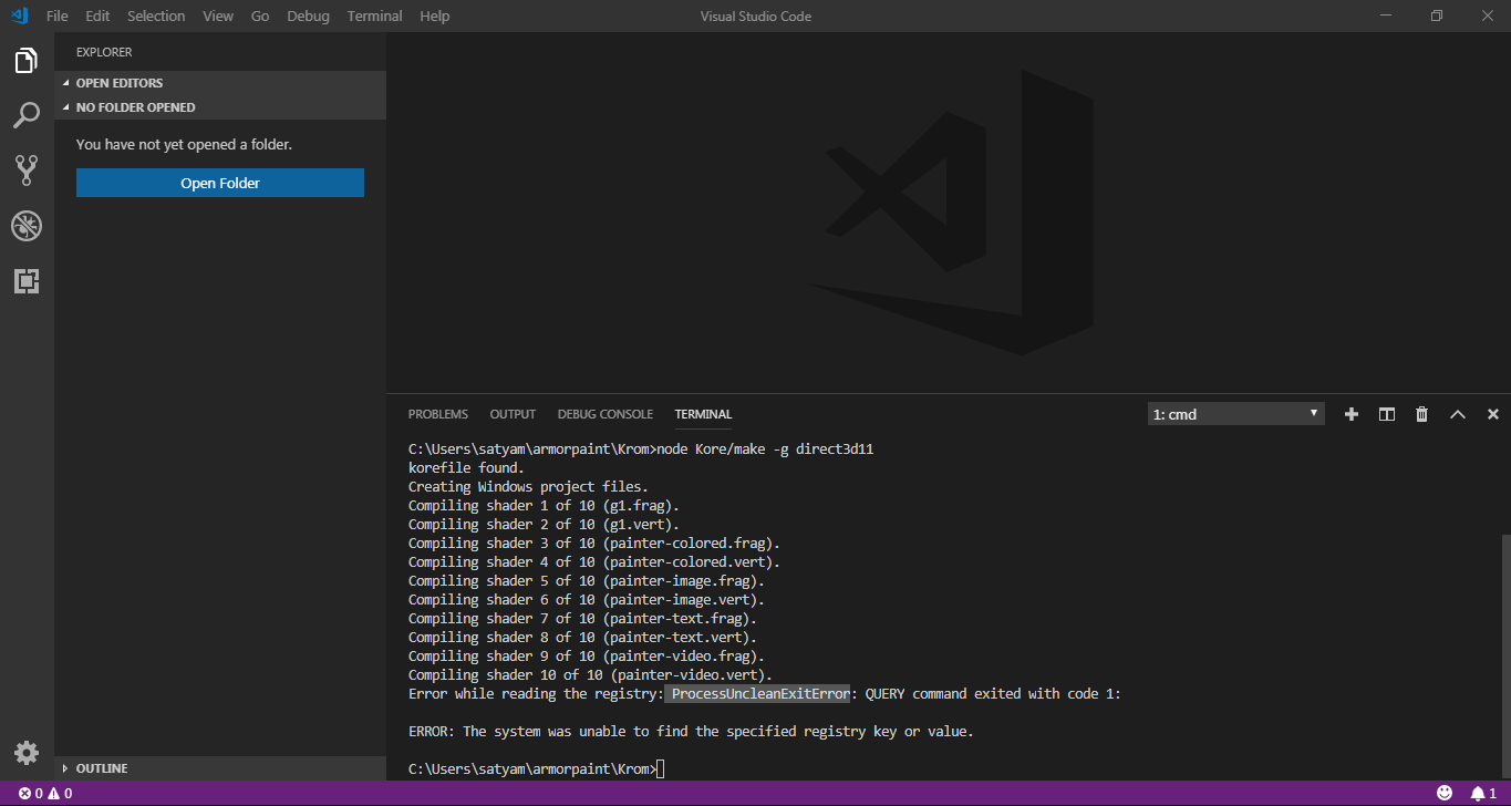 ProcessUncleanExitError while trying to compile armorpaint · Issue #121 · armory3d/armortools ...
