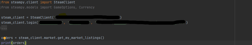 get_my_market_listings() returns empty values · Issue #198 · bukson/steampy · GitHub