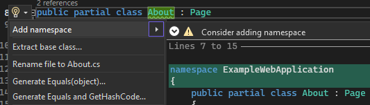 Crash when applying code fix to aspx file that is open in Visual Studio · Issue #67410 · dotnet ...