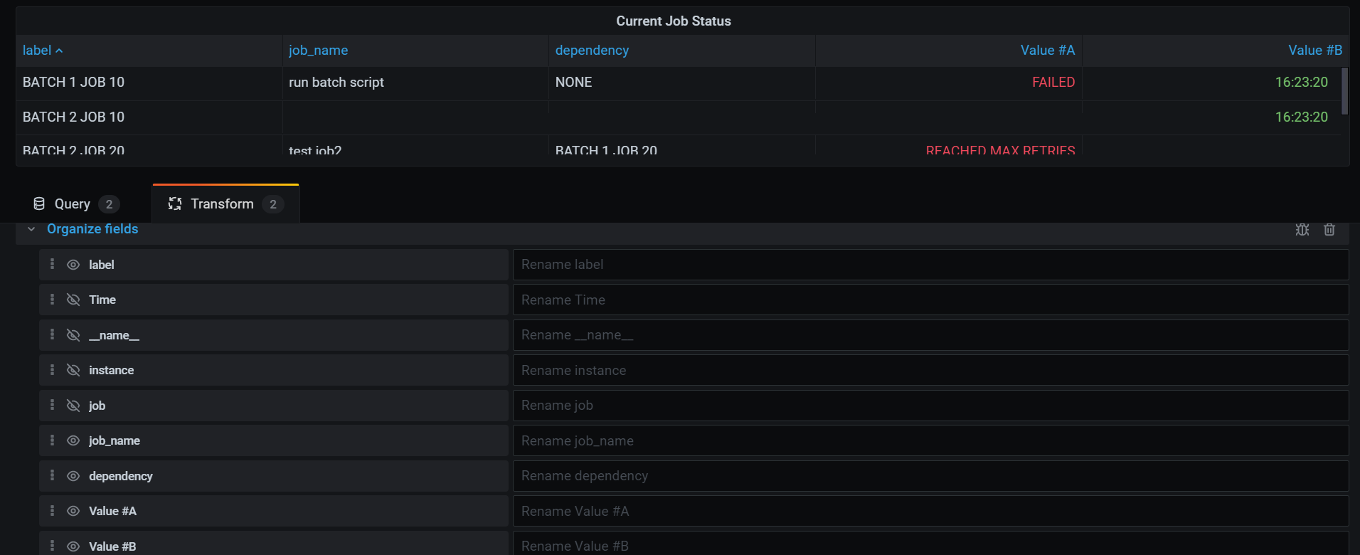 Duplicate time column when joining two table queries · Issue #25797 · grafana/grafana · GitHub