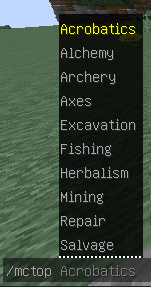 [BUG] /mctop stopped working · Issue #4372 · mcMMO-Dev/mcMMO · GitHub