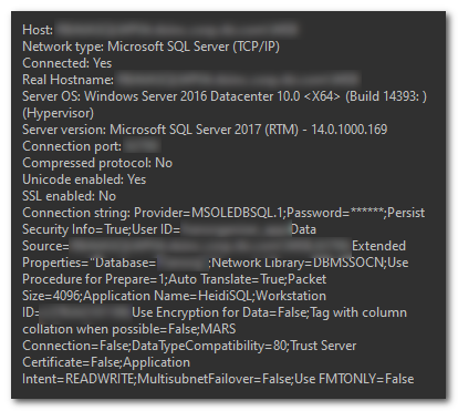 MSSQL csv file export, too slow · Issue #1333 · HeidiSQL/HeidiSQL · GitHub