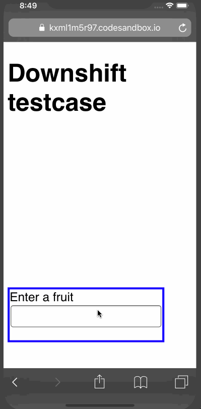 Difficult to scroll on touch screen devices · Issue #618 · downshift-js/downshift · GitHub