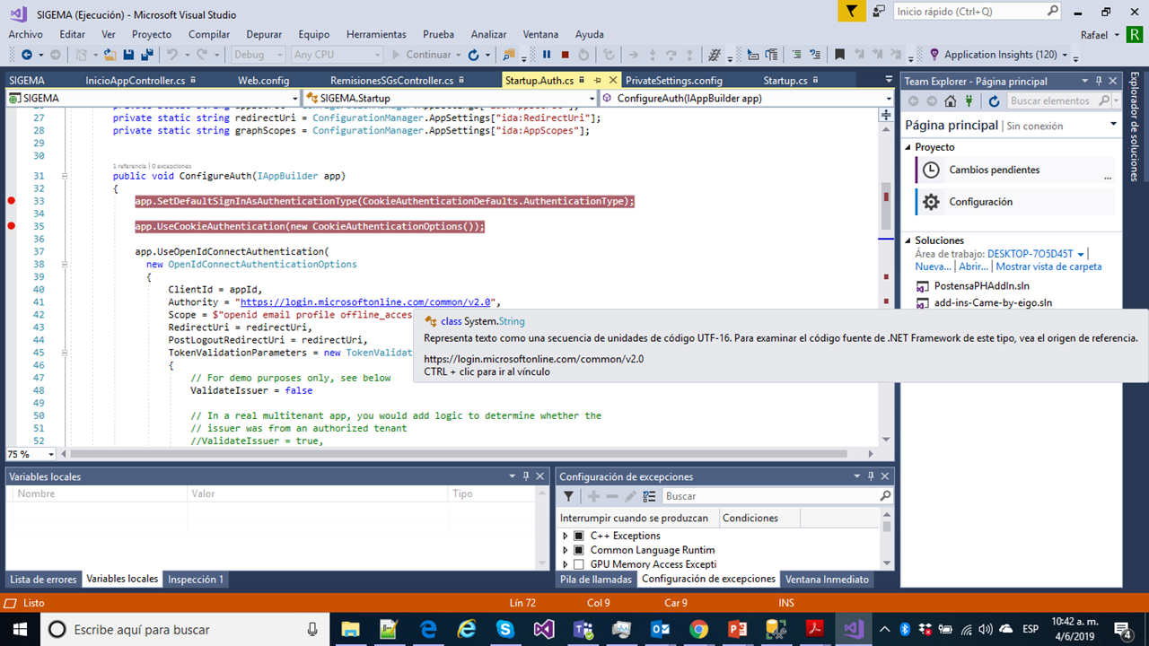 Error: Too many redirects. · Issue #27 · microsoftgraph/msgraph-training-aspnetmvcapp · GitHub