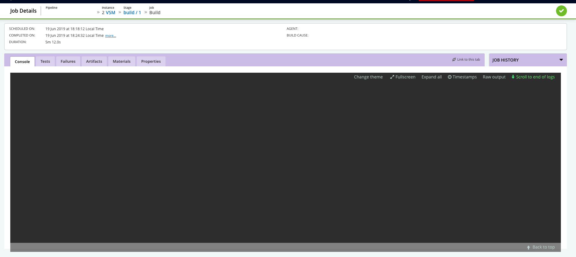 GoCD console logs not visible · Issue #6563 · gocd/gocd · GitHub
