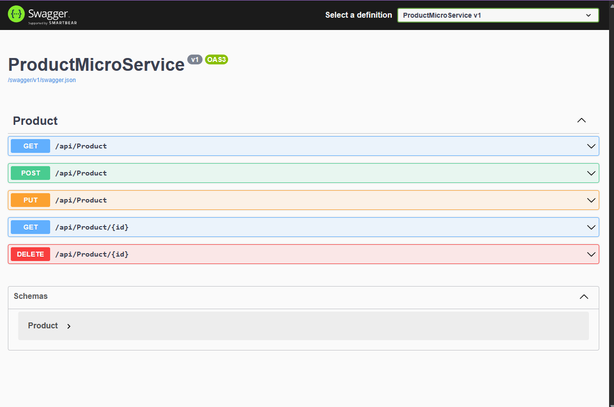 Post docker compose and starting the microservice , service url comes back ERR_EMPTY_RESPONSE ...
