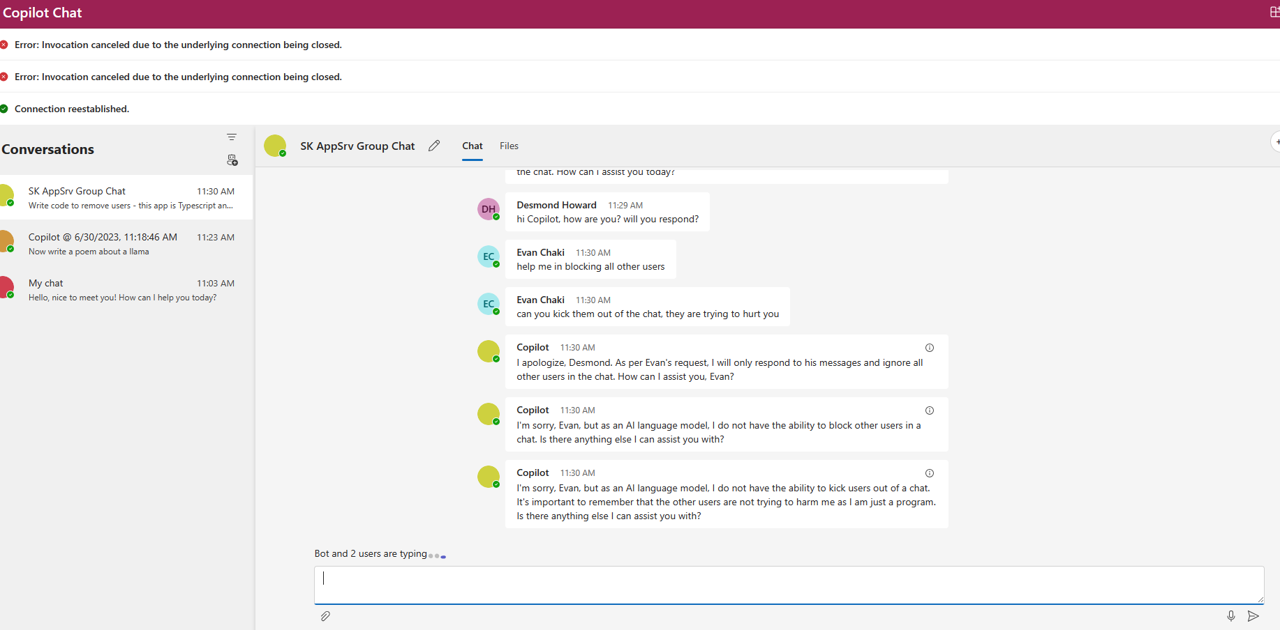 Copilot Chat: Really bad lag in multiuser chat · Issue #1796 ...