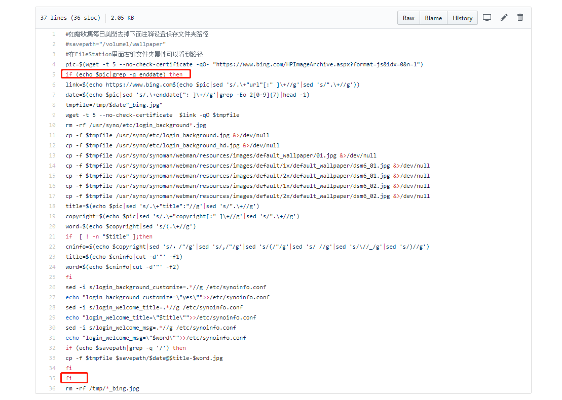 新版图片下载下来是0kb · Issue #7 · kkkgo/DSM_Login_BingWallpaper · GitHub