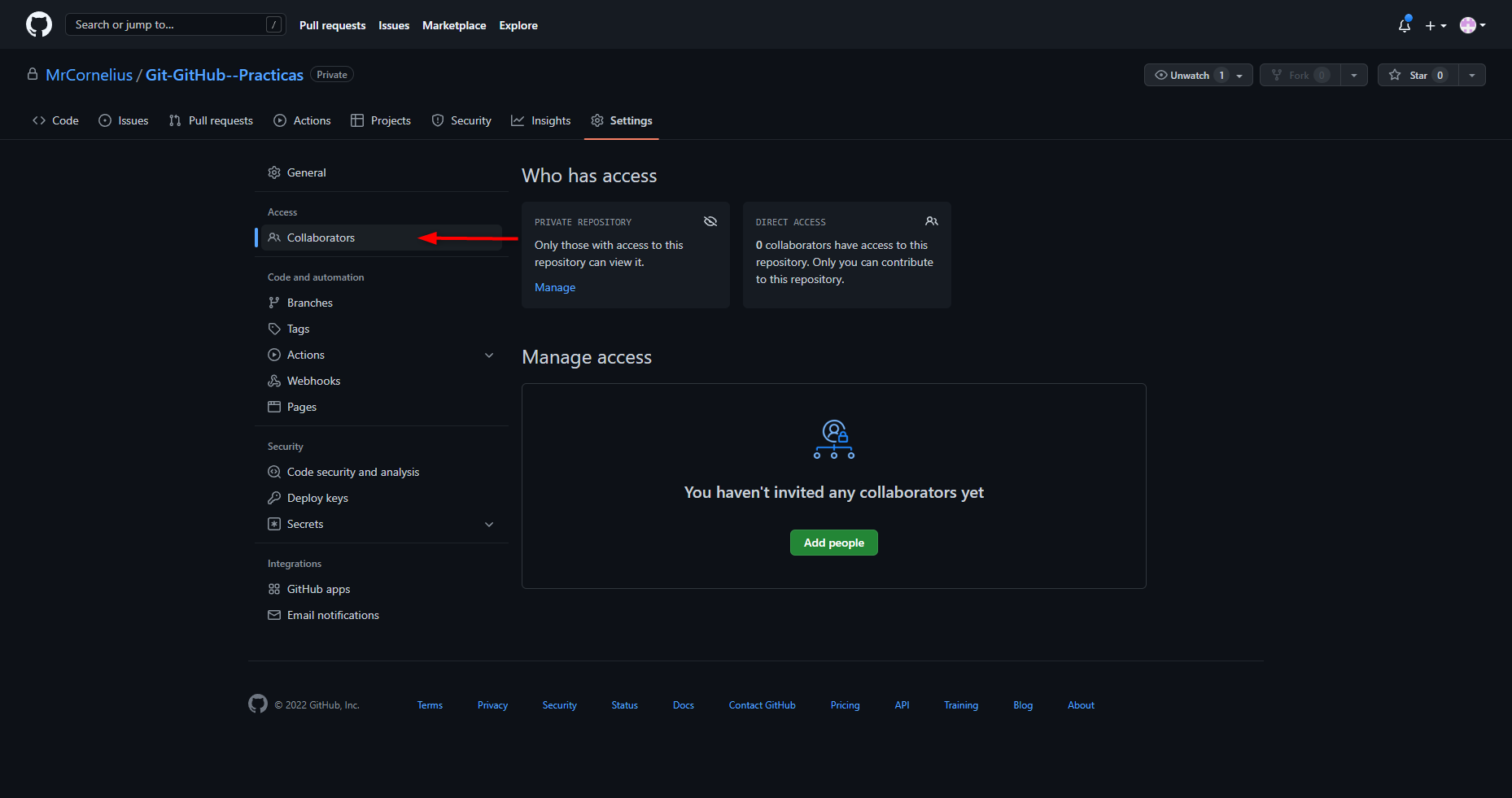 Bug in collaborator permissions · community · Discussion #36818 · GitHub