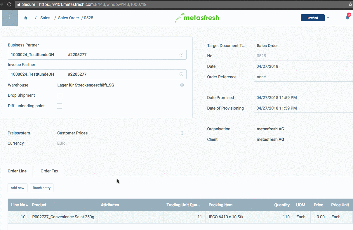 Search field in Pricing conditions - keyboard selection · Issue #1785 ...