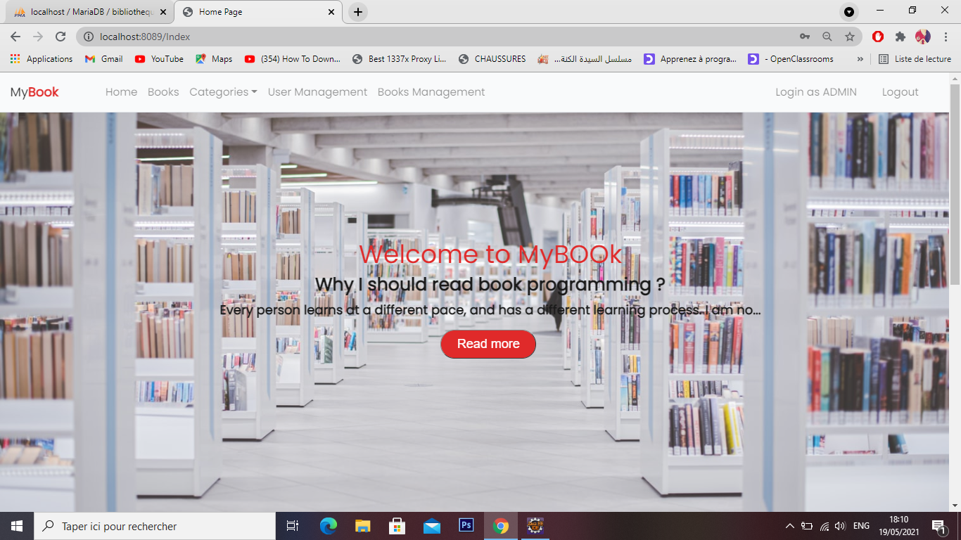 GitHub - lamyaa21/LibraryOnline: A library to download programming book ...