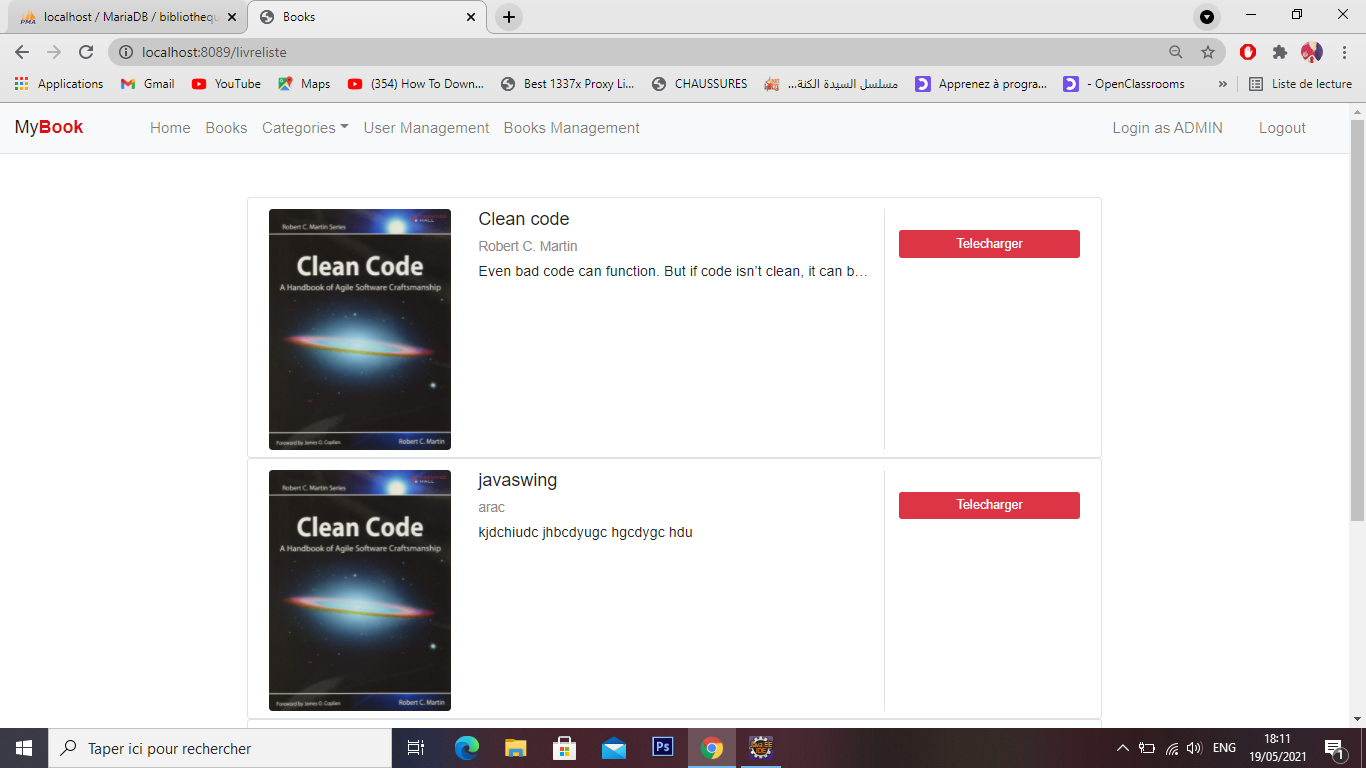 GitHub - lamyaa21/LibraryOnline: A library to download programming book ...