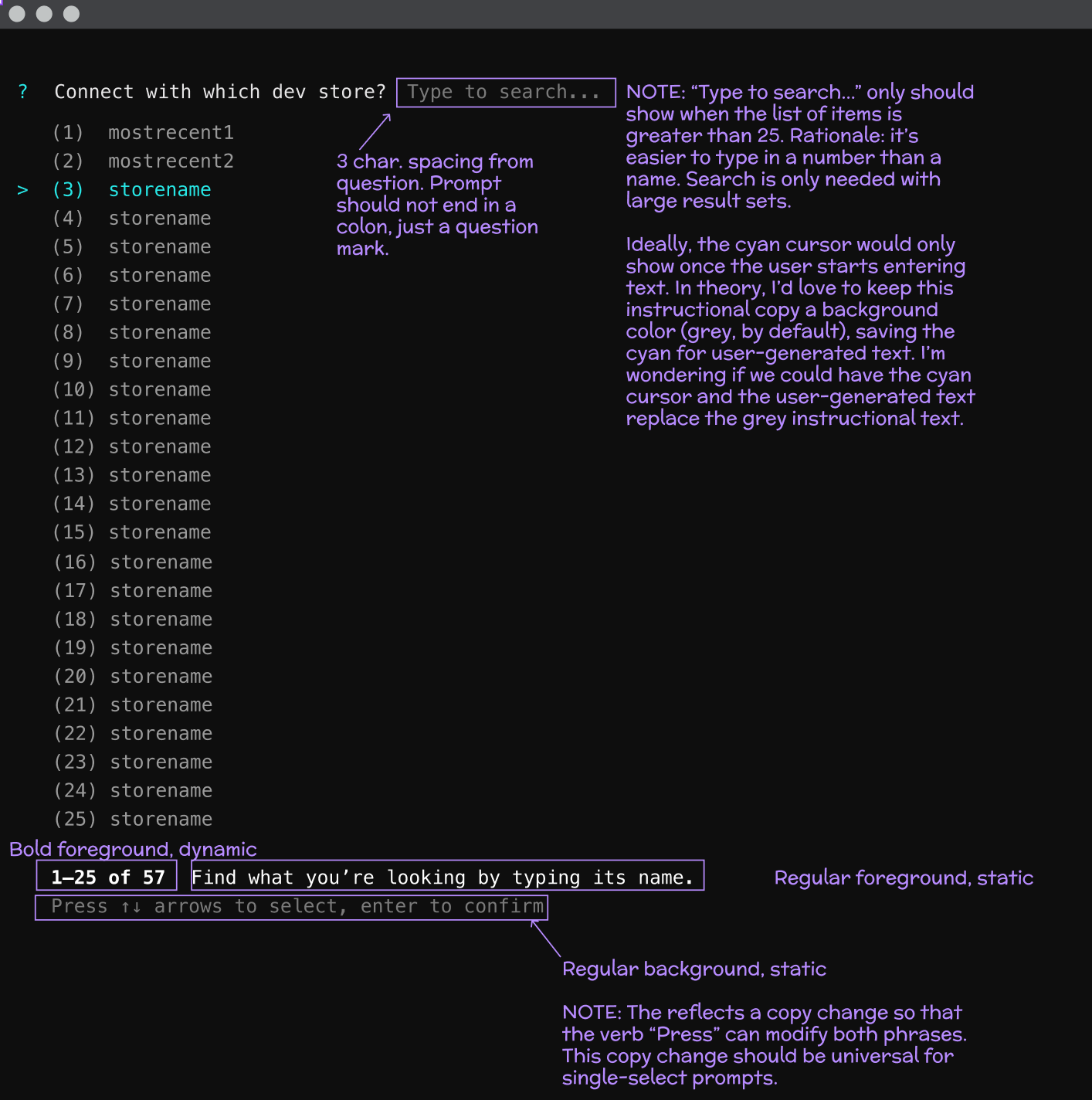 Refine instructional copy for prompts · Issue #1147 · Shopify/cli · GitHub