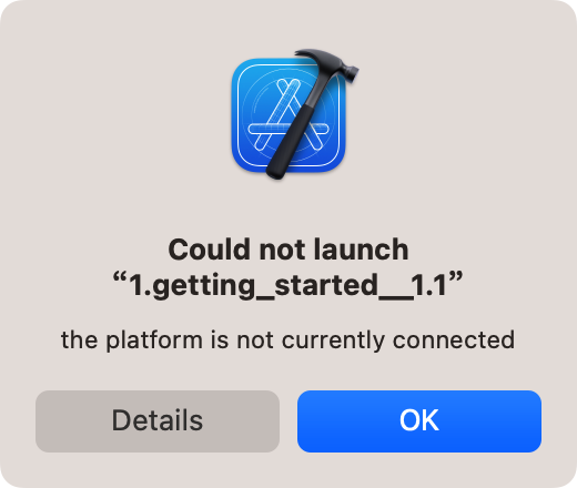 Mac M1 fails to launch: the platform is not currently connected · Issue #363 · JoeyDeVries ...