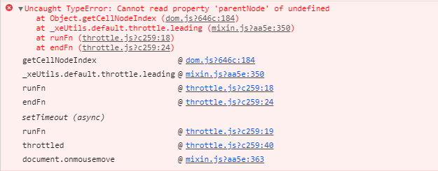 表头分组报错 · Issue #674 · x-extends/vxe-table · GitHub