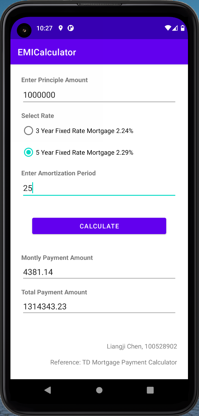 GitHub - jeffclj67/EMI_Calculator: An Android App Helps to Calculate ...