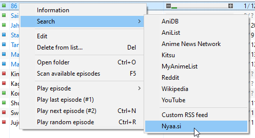 Taiga relations are not working for Mushoku Tensei and 86 · Issue #1034 · erengy/taiga · GitHub