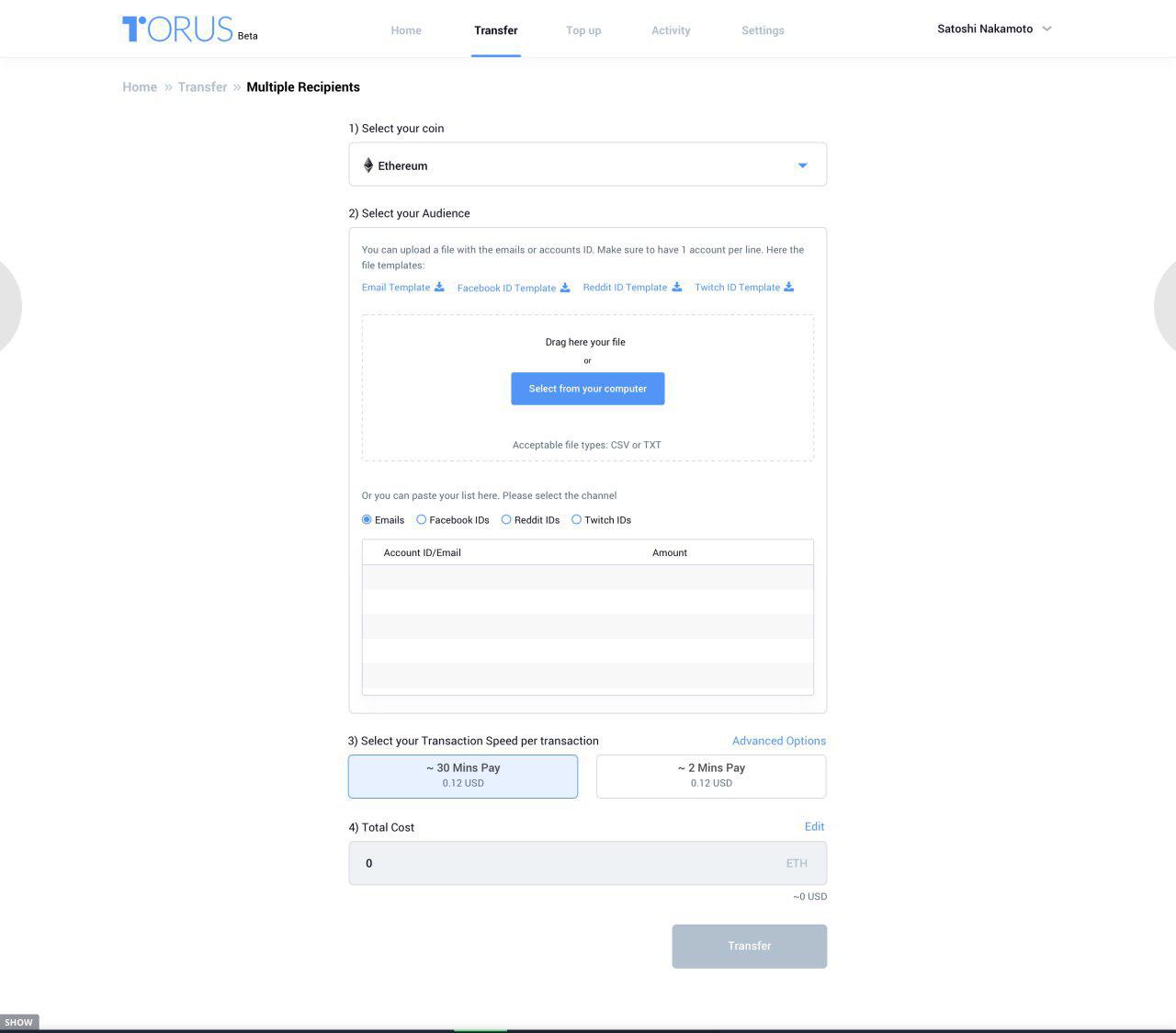 [Feature Request] Airdrop Dashboard · Issue #586 · torusresearch/torus-website · GitHub