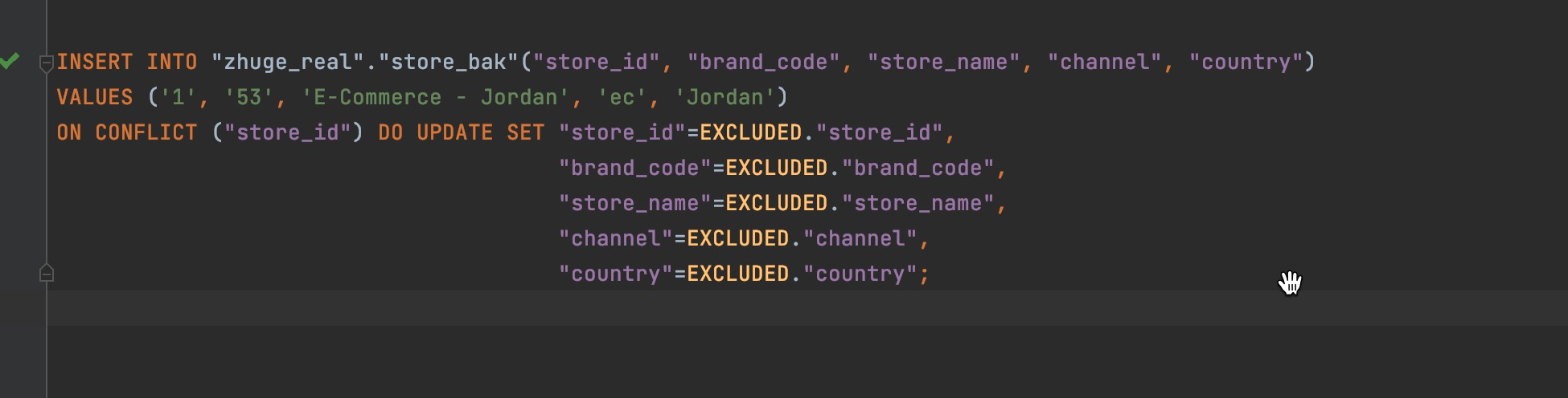 postgre jdbc upsert mode has not been filtered primary key.. · Issue #599 · DTStack/chunjun · GitHub