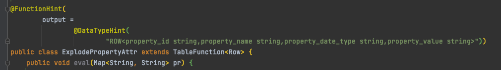 udf anonation @FunctionHint and @DataTypeHint don' work. · Issue #620 · DTStack/chunjun · GitHub