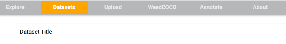 annotate tab doesn't appear on 'About' page · Issue #699 · Weed-AI/Weed-AI · GitHub