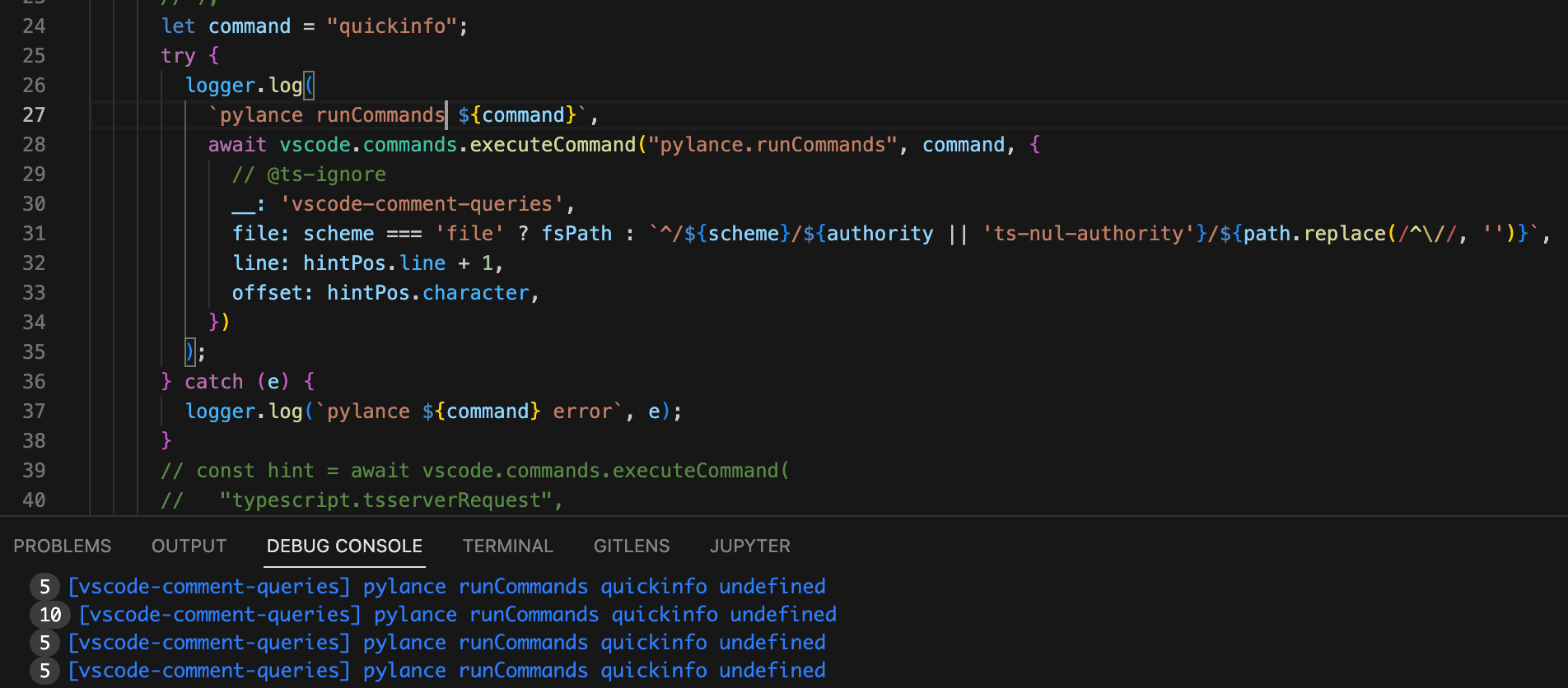 Feature: Support LSP request command · Issue #3681 · microsoft/pylance-release · GitHub