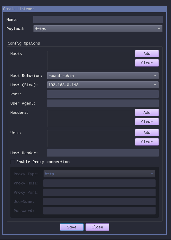 Host Name? · Issue #111 · HavocFramework/Havoc · GitHub