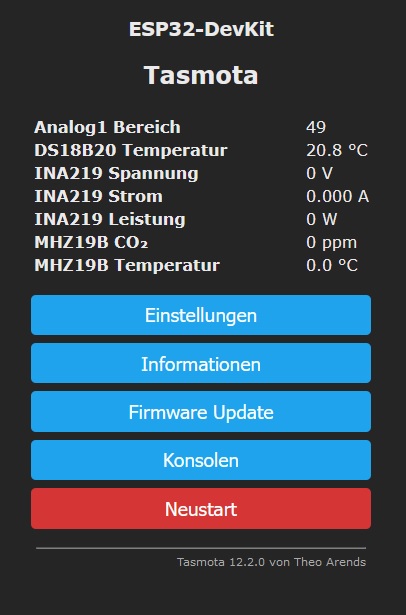 INA3221 and INA226 are reported as INA219 · Issue #17155 · arendst/Tasmota · GitHub