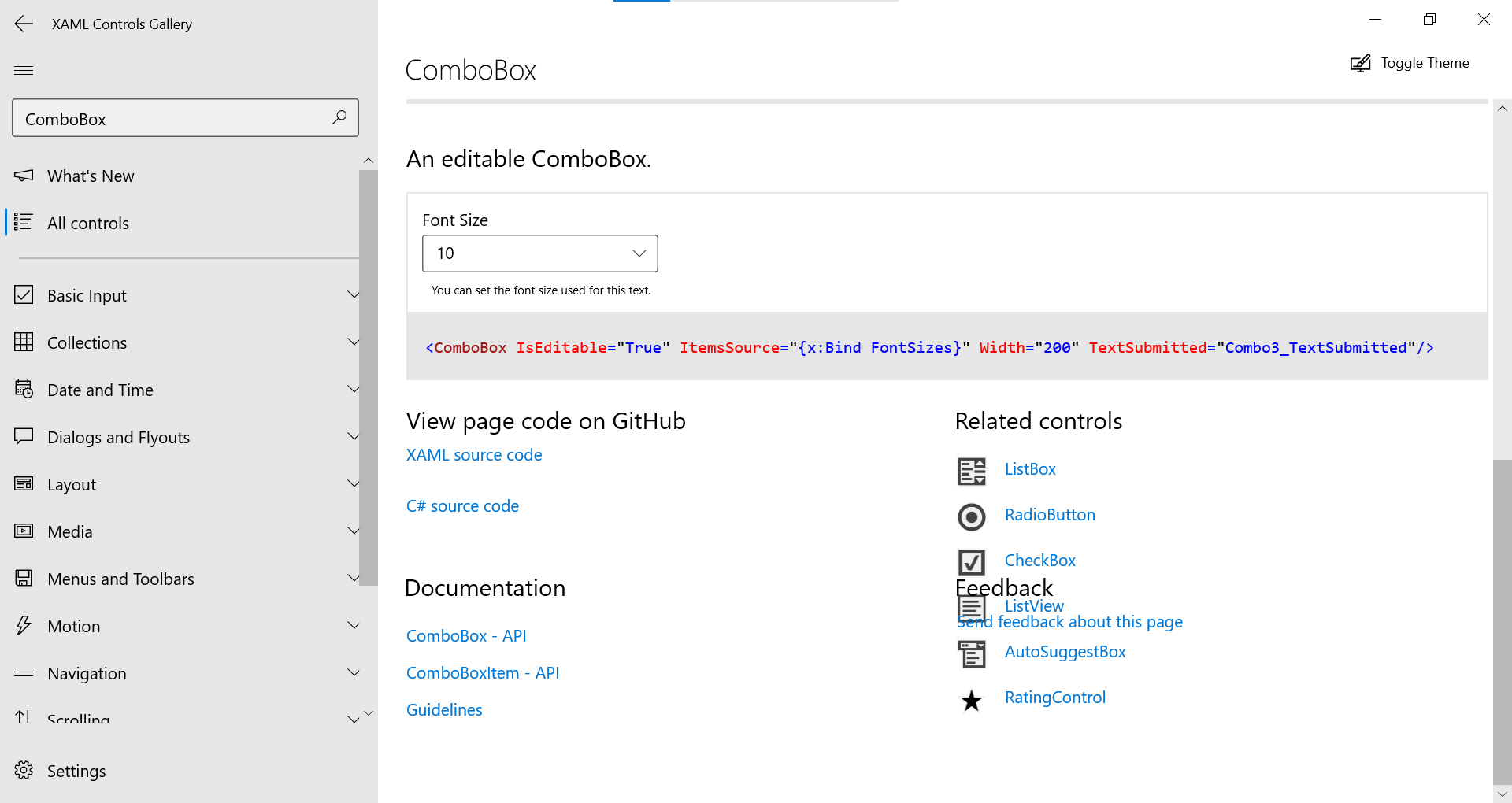 Feedback section can overlap with related controls section · Issue #444 ...