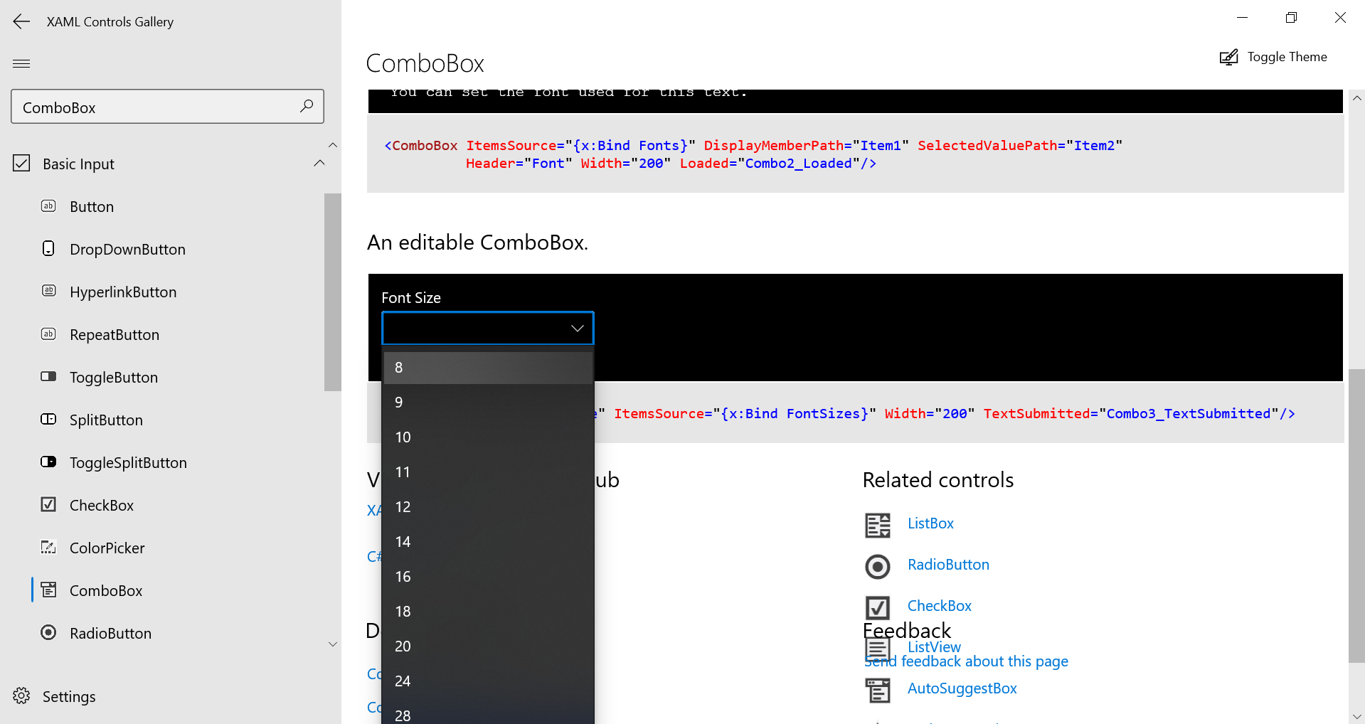 reveal is stuck on left on menus · Issue #446 · microsoft/WinUI-Gallery · GitHub
