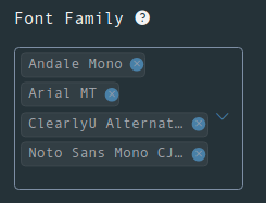 Visual improvement of font family box in setting · Issue #970 · qishibo ...