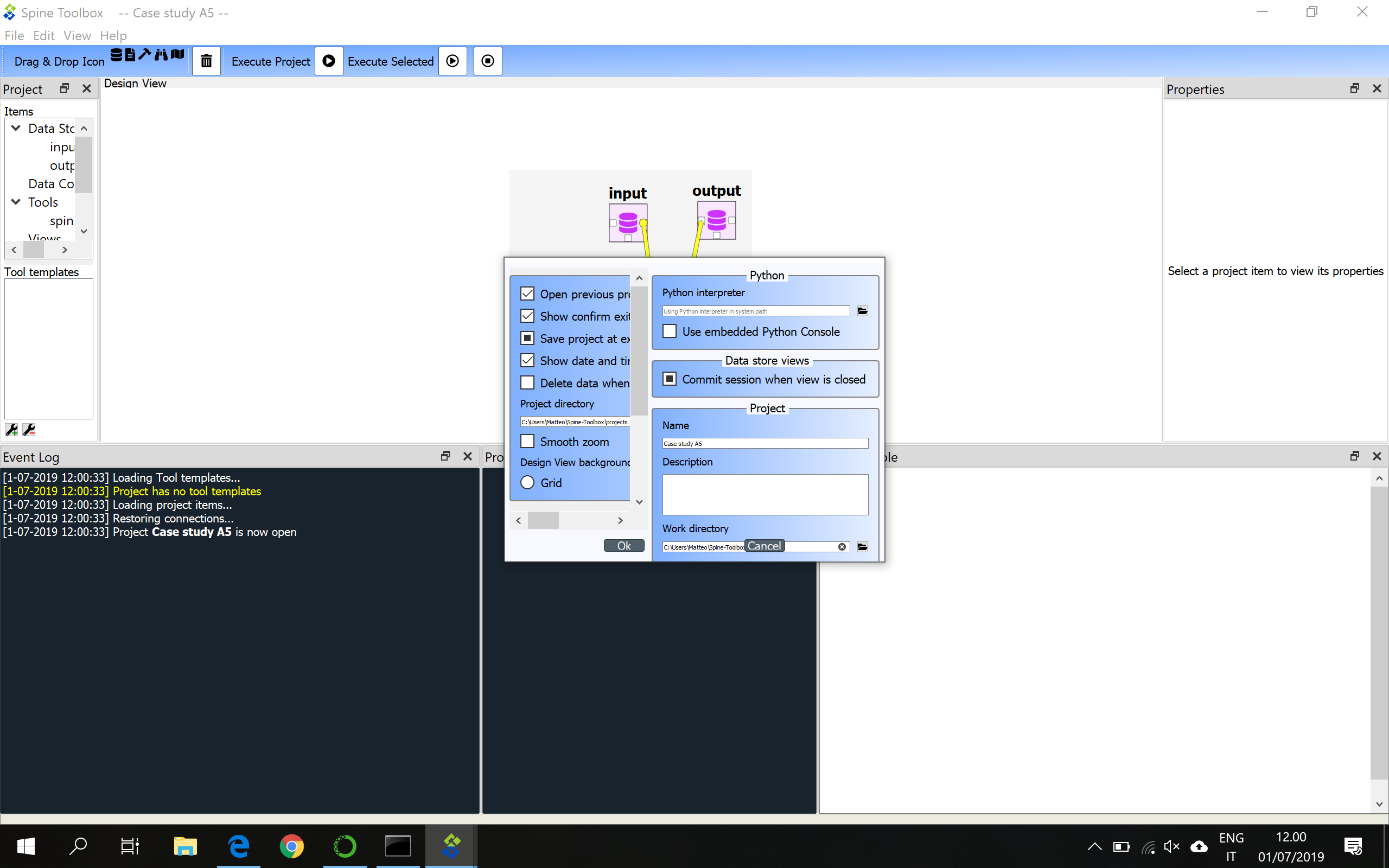 System Settings window can't be enlarged · Issue #3 · spine-tools/Spine-Toolbox · GitHub